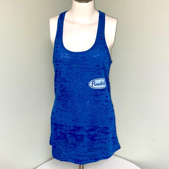 Next Level Apparel | Tops | Next Level Apparel Blue Razor Back Muscle ...